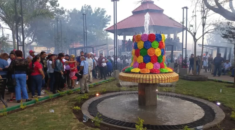 ¿Ya viste la primera etapa del Parque central en Diriamba?